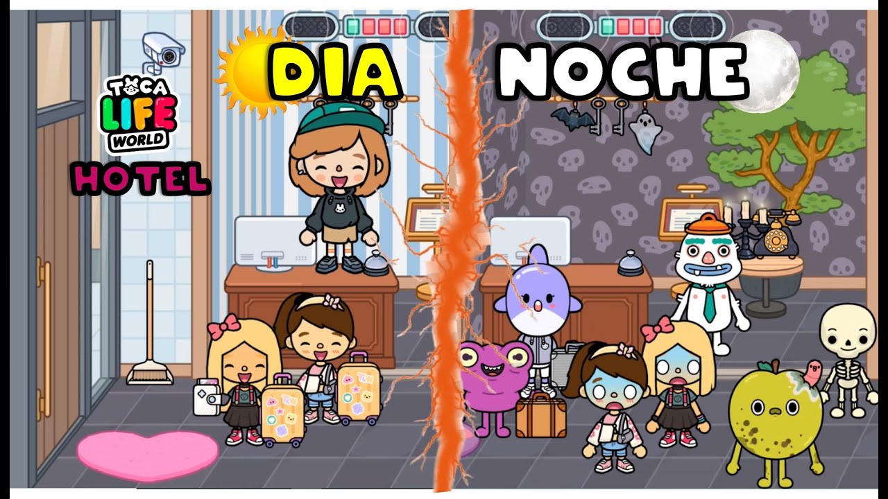Hotel Paranormal en TOCA BOCA "NOCHES DE HORROR" - YouTube