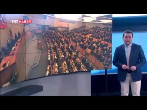 TRT Haber Rusya DUMA Meclisinde Konuşan İlk TÜRK