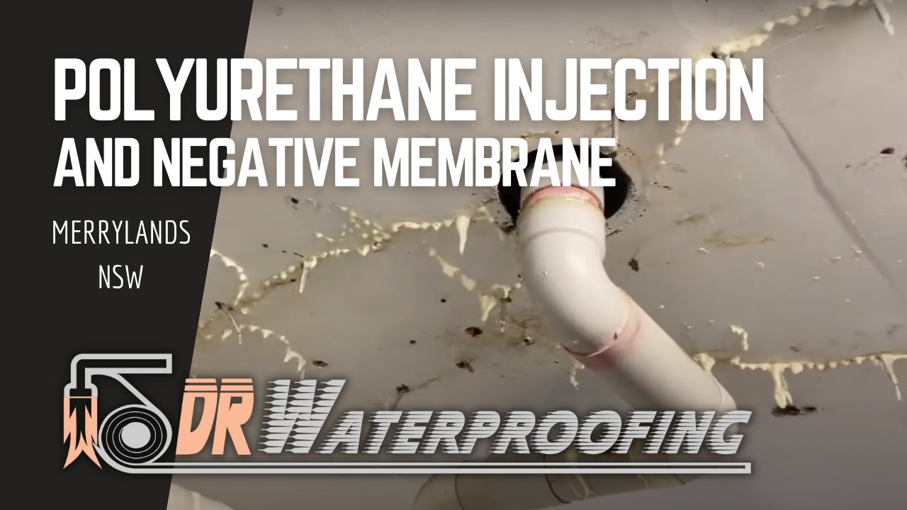 Polyurethane Injection And Negative Waterproofing Membrane - Merrylands ...