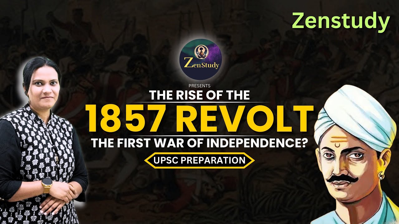 What were the factors behind the rise of 1857 revolt? | UPSC - YouTube
