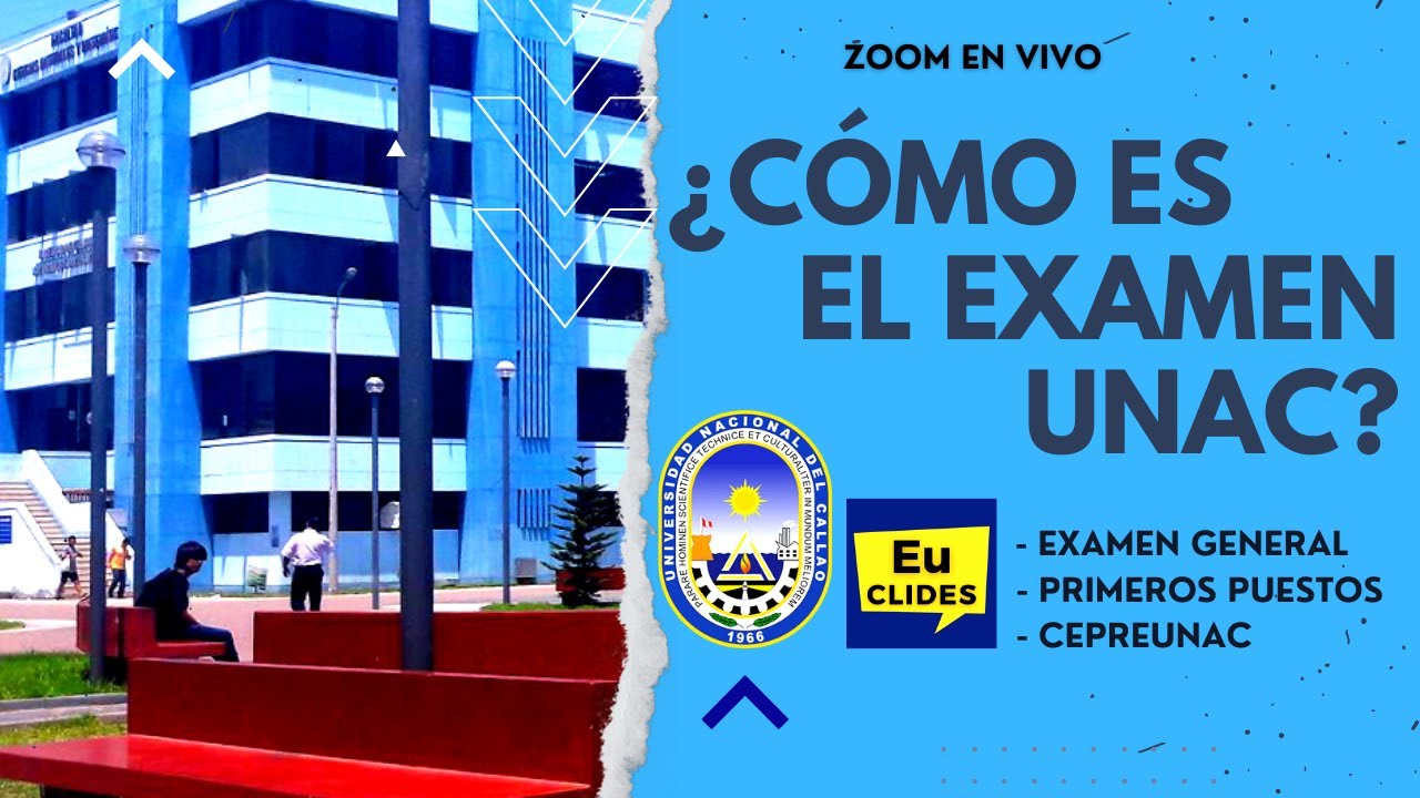 🔵 EXAMEN ADMISIÓN UNAC ️ Todo sobre el examen 💯 Universidad Nacional ...