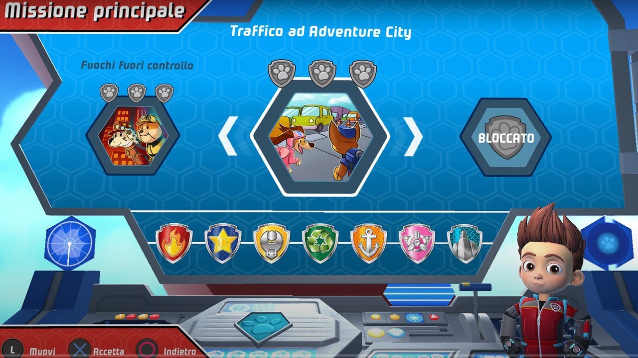 Paw Patrol Adventure City Missione Traffico GamePlay 4K Playstation 5 ...