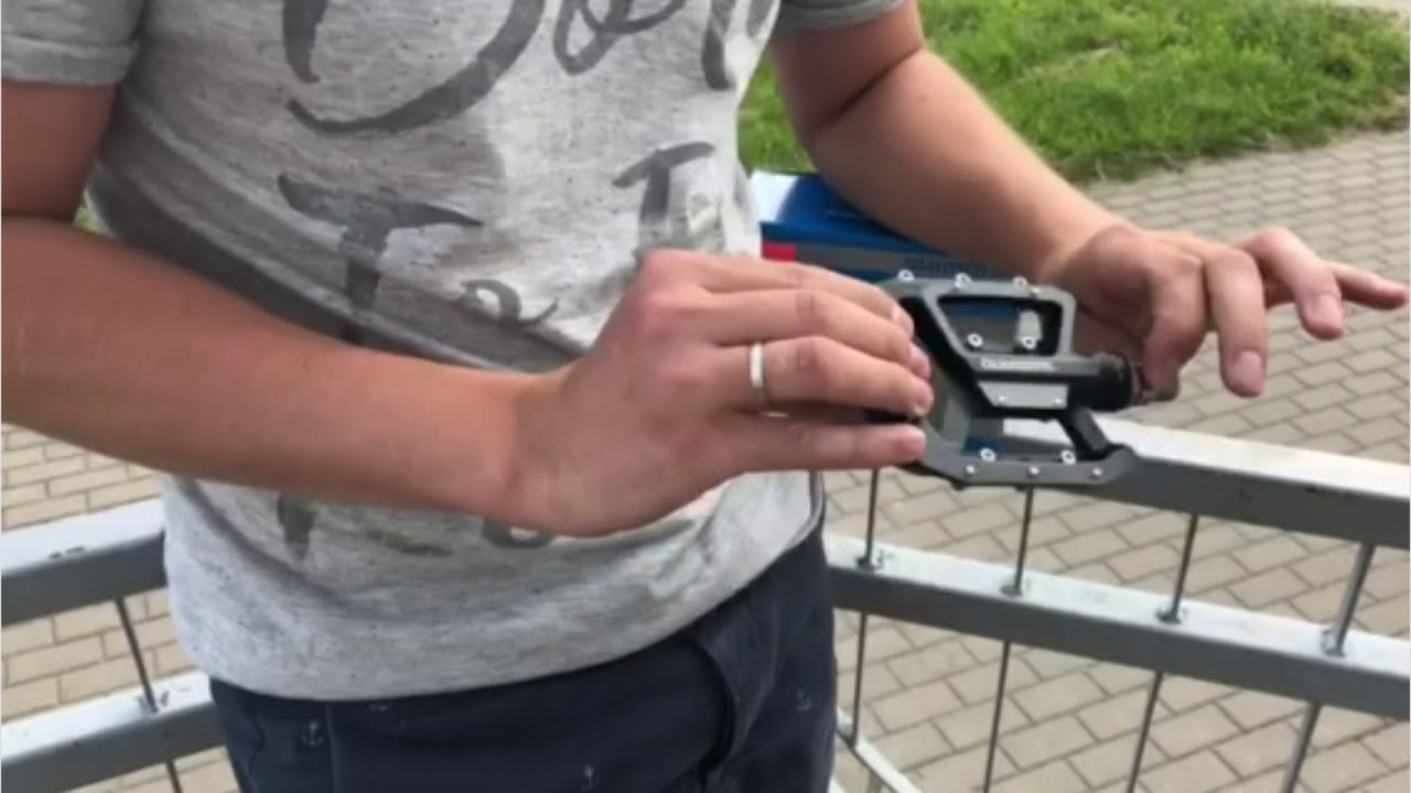 Отзыв на педали Shimano GR500 - YouTube