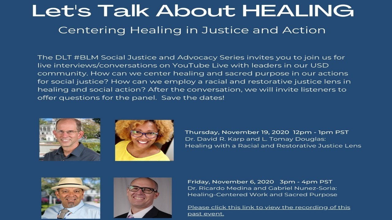 Healing with a Racial and Restorative Justice Lens - YouTube