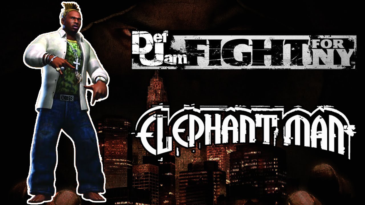 Def Jam FFNY: Character Showcase - Elephant Man - YouTube