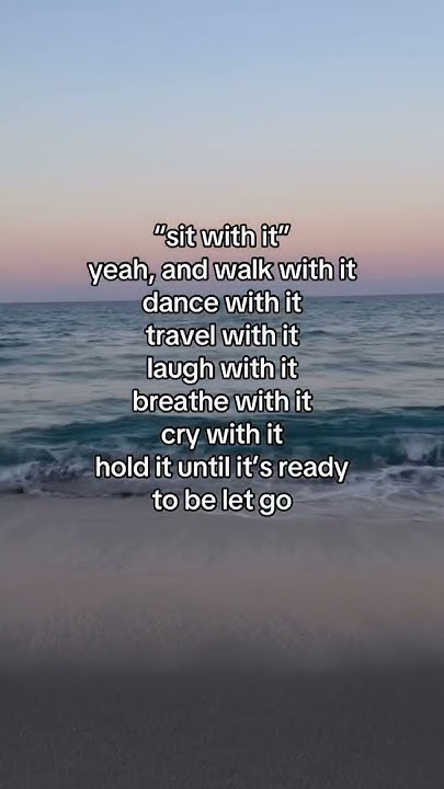 Emotions aren’t meant to be pushed away or ignored—they’re meant to be ...