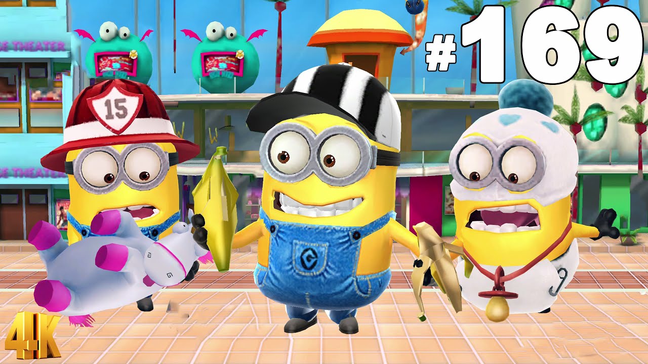 Minion Rush Baby Minion Referee Minion and Firefighter Minion at The ...