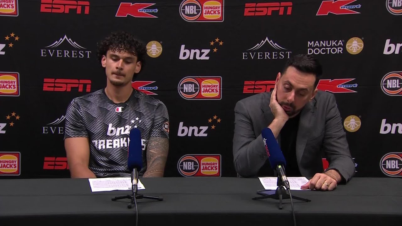 Mody Maor and Daniel Fotu press conference vs Sydney Kings Round 12 ...