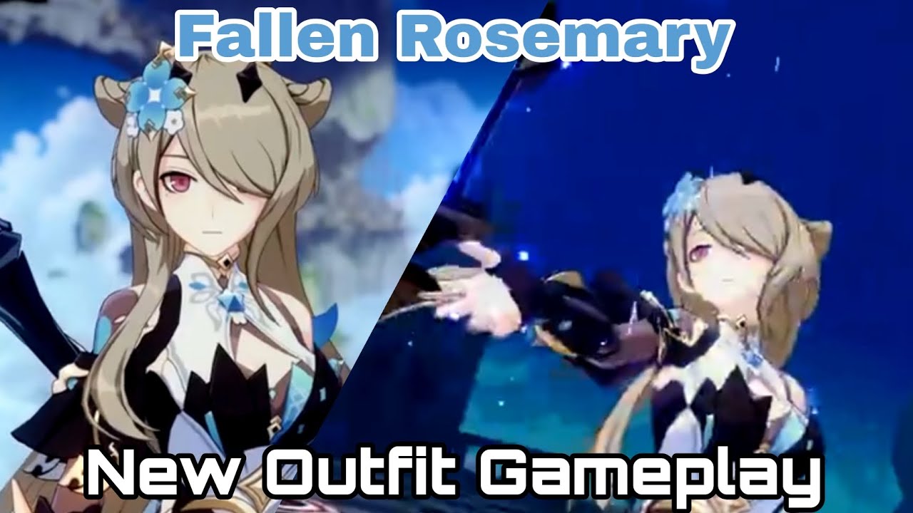 Rita [Fallen Rosemary] New Outfit Gameplay | Honkai Impact 3rd CN (Beta ...