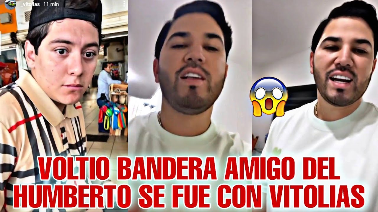 AMIGO DEL HUMBERTO TOYS GRABANDO CON VITOLIAS VOLTIO BANDERA "LOS TOYS ...