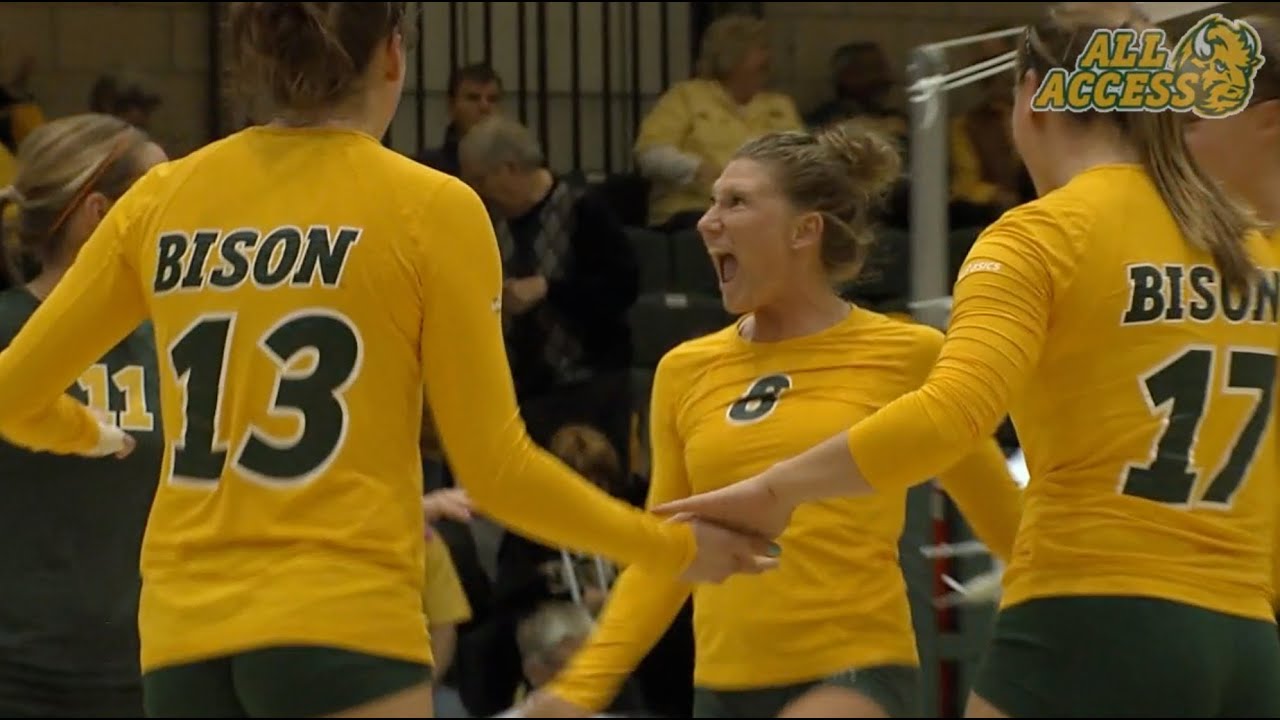 NDSU Volleyball Spotlight: Danielle Dombeck - YouTube