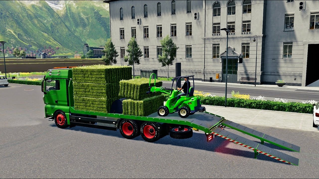 FS19 - Map Erlengrat 082 - Alpine DLC - Forestry and Farming - YouTube