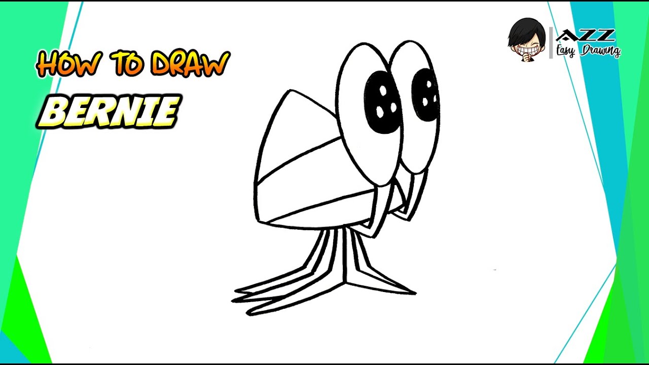 How to draw Bernie step by step - YouTube