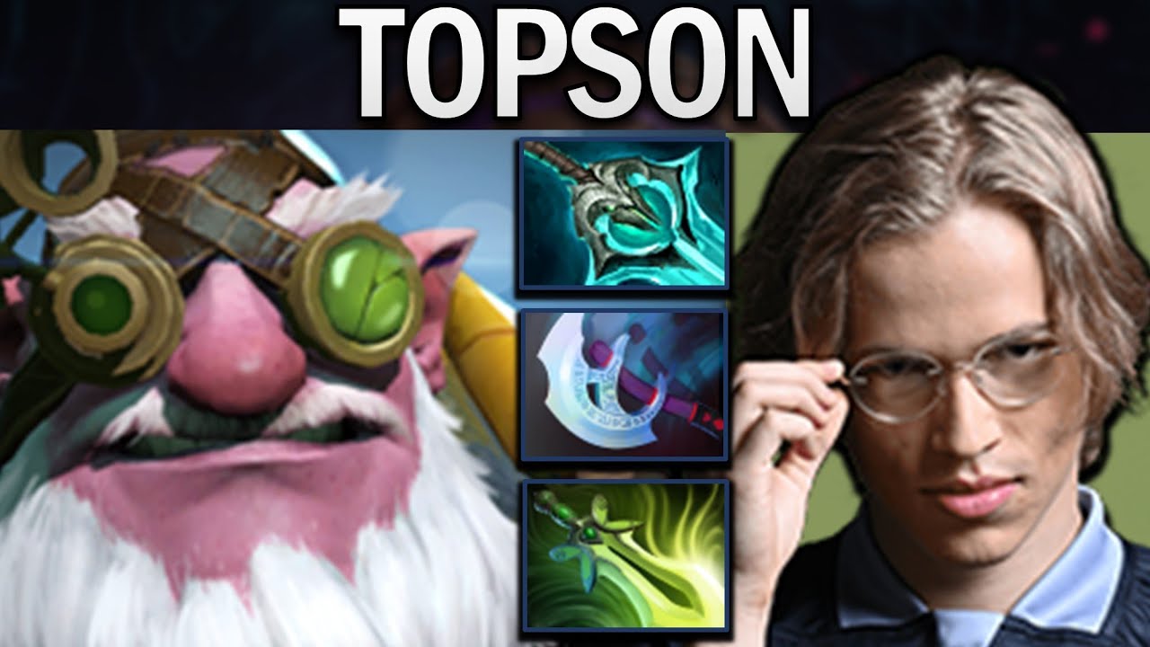 Sniper Dota 2 Gameplay Topson with Dispenser - Butterfly - YouTube