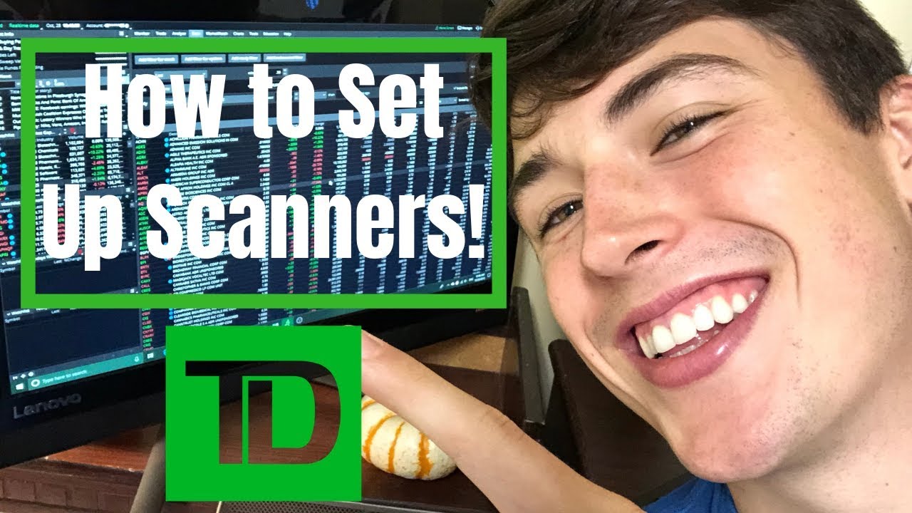 How to Set Up Scanners on Think or Swim Platform - (Rookie Trader ...