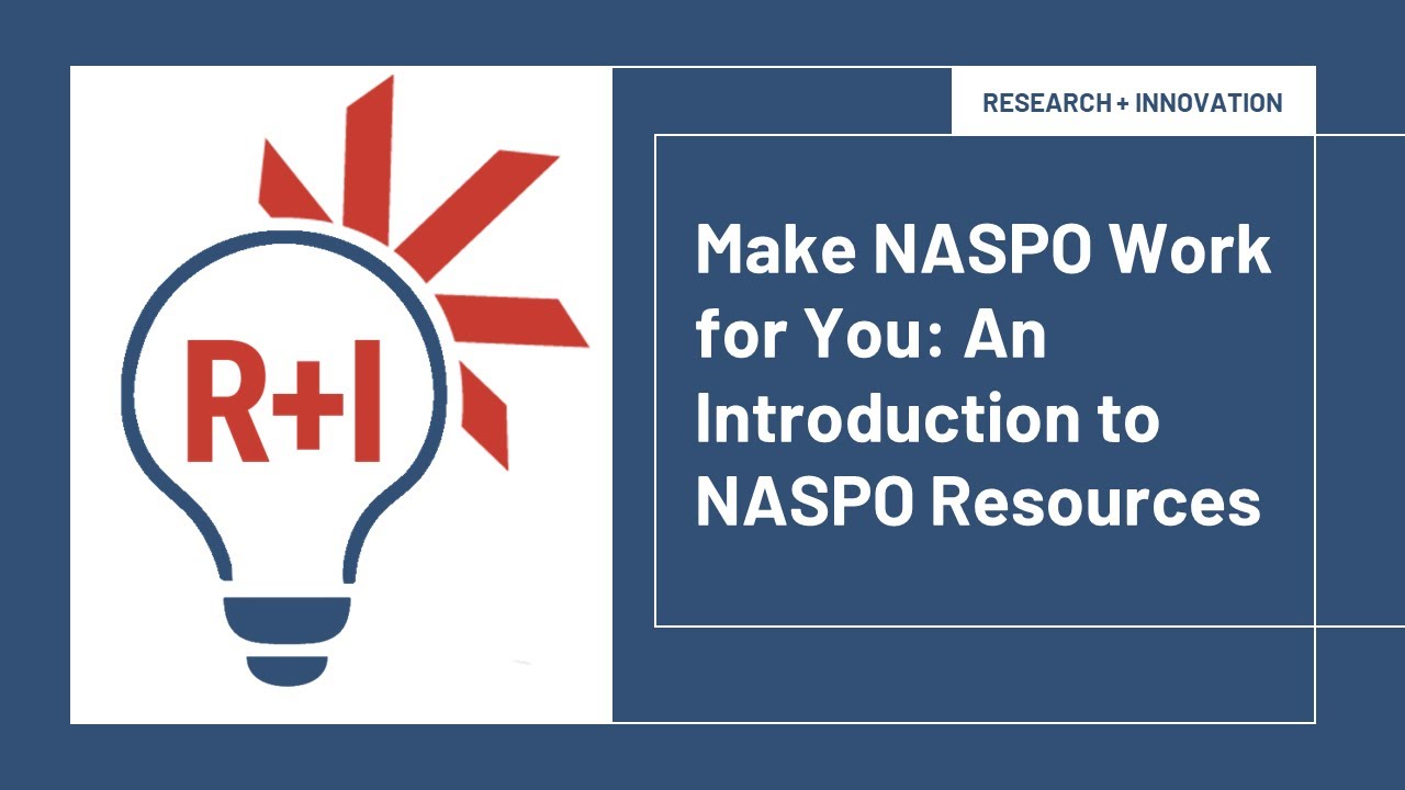 Make NASPO Work for You: An Introduction to NASPO Resources - YouTube
