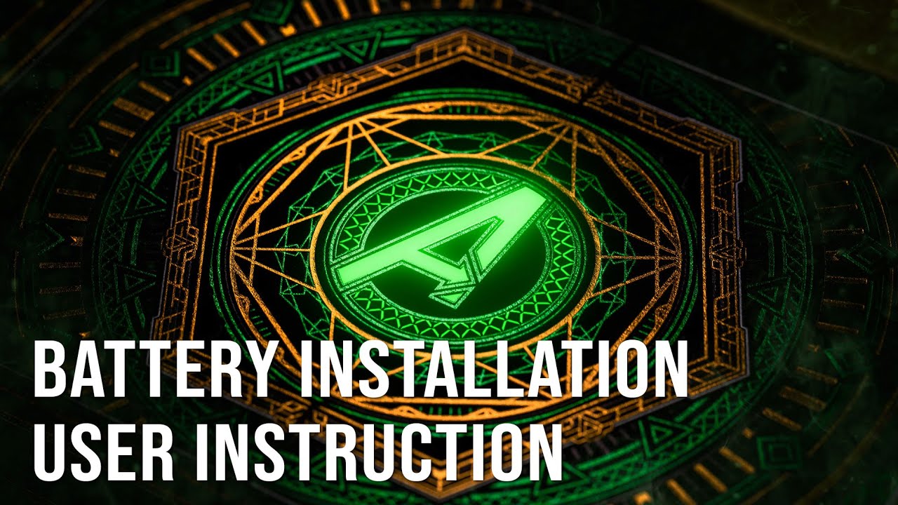 Avengers | Battery Installation & Replacement Manual - YouTube