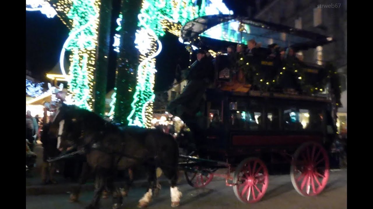 Promenade en Calèche - Noël Strasbourg 2014 - YouTube
