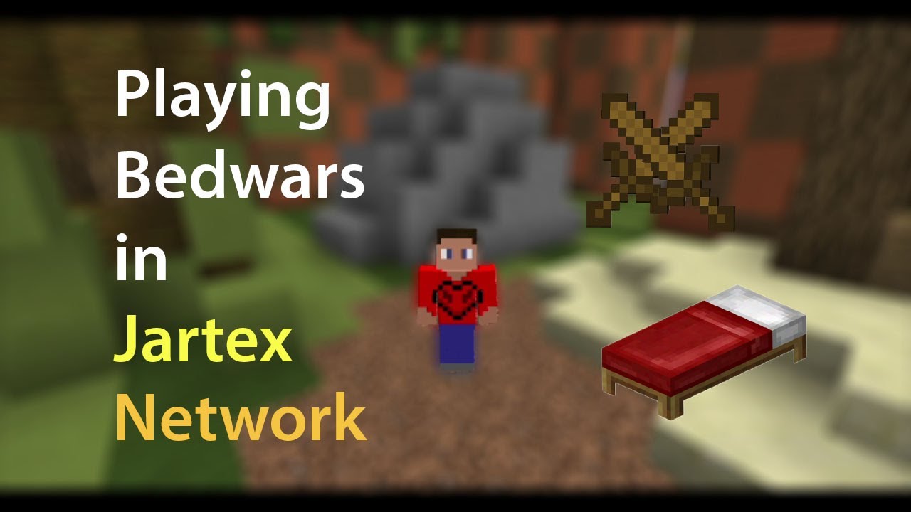 Playing Bedwars in Jartex Network - YouTube