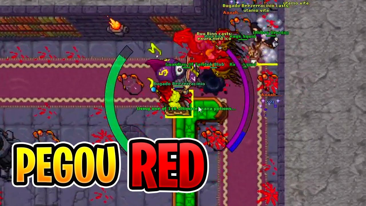 Bugado mata Red Skull dropou tudo - Tibia #GameLab - YouTube