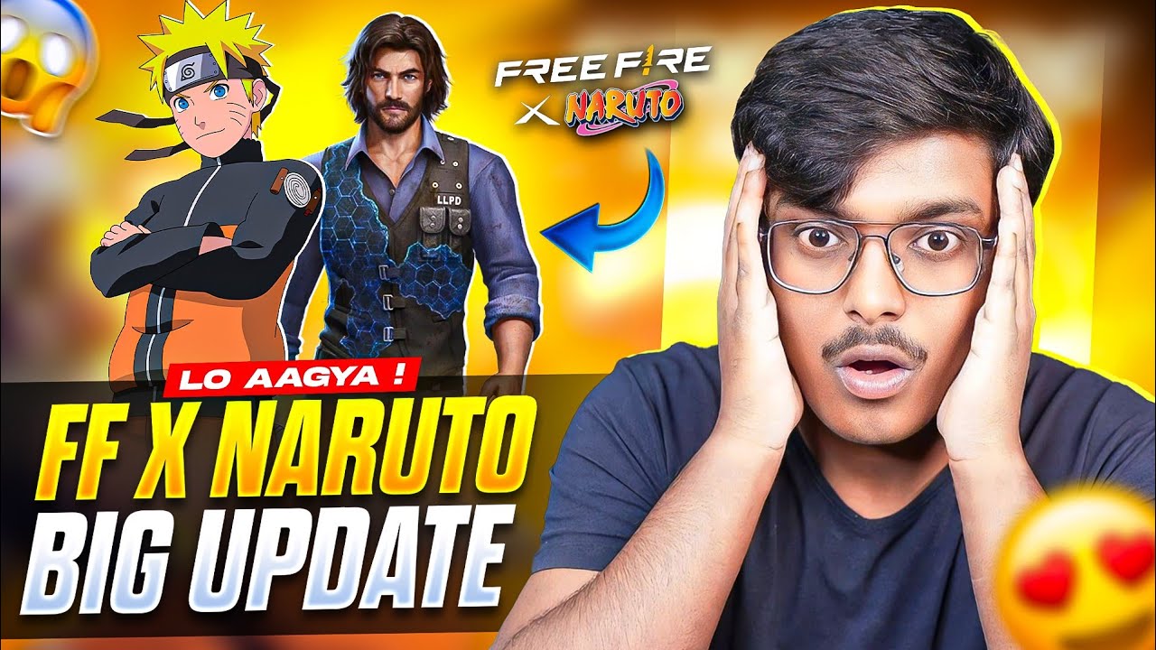 FREE FIRE X NARUTO BIG UPDATE🤩🔥 GOJO X FREE FIRE 😎 || GARENA FREE FIRE ...