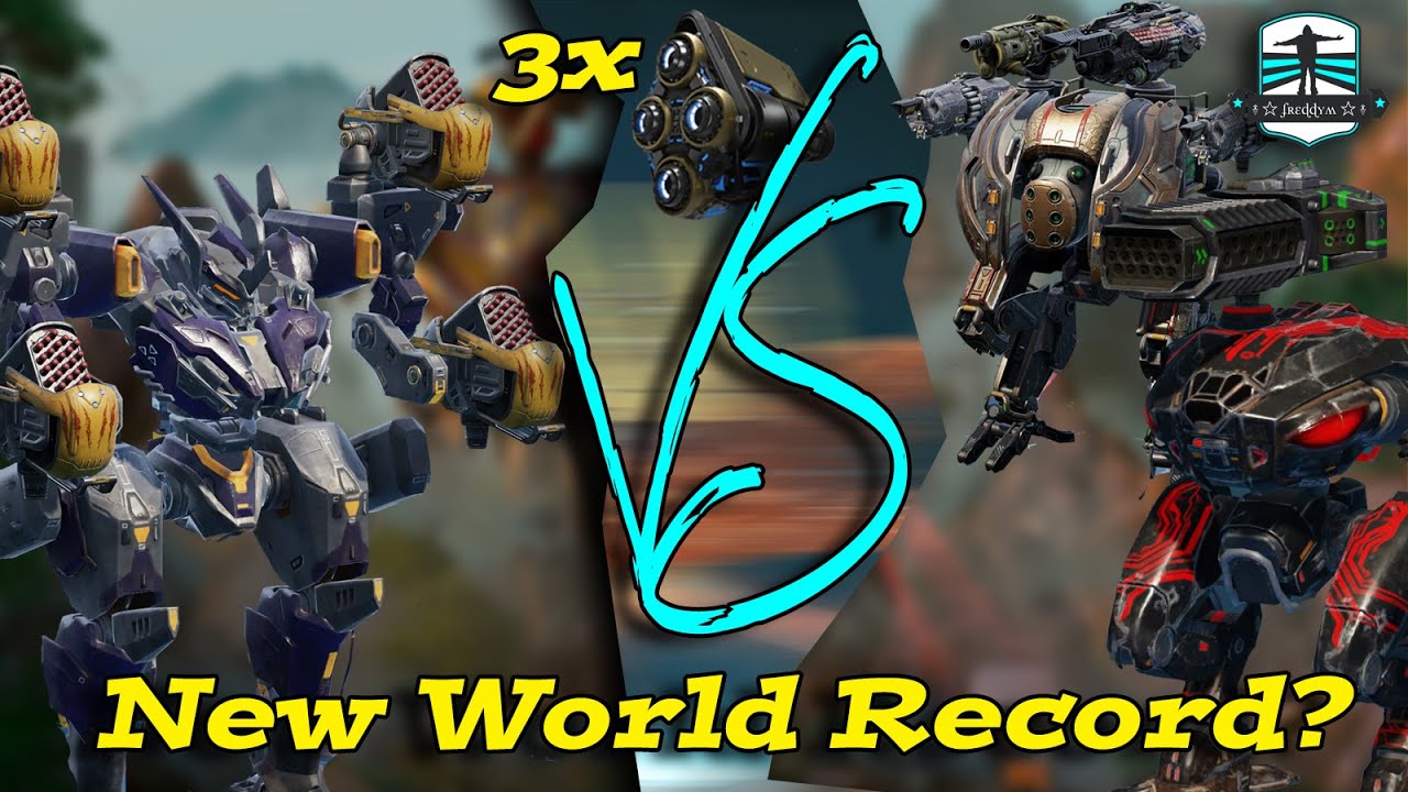 NEW Speed World Record - War Robots Comparison - YouTube