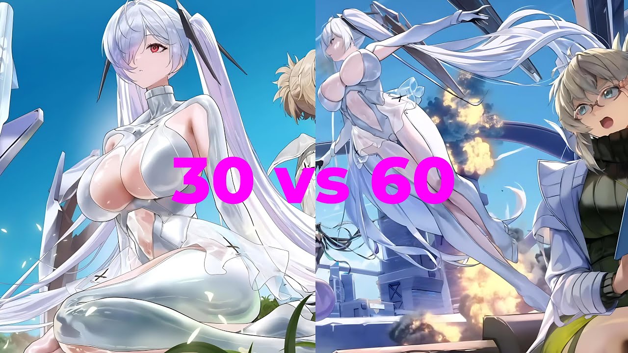 GODDESS OF VICTORY: NIKKE | OLD TALES PV Full Ver. Frame Gen in Video in Real Time 30 fps vs 60 ...