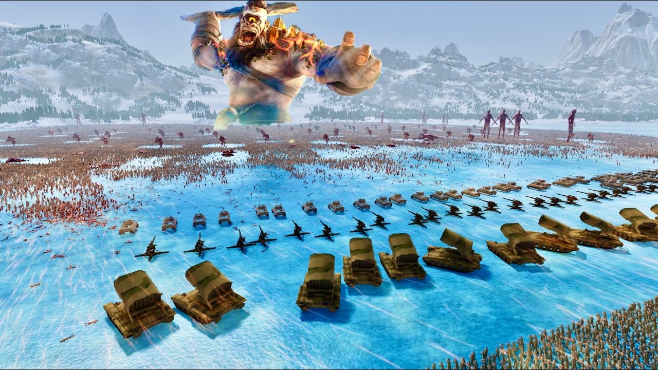 Russian TOS & WWII Army vs 2,000,000 Zombies & Giants - Ultimate Epic ...