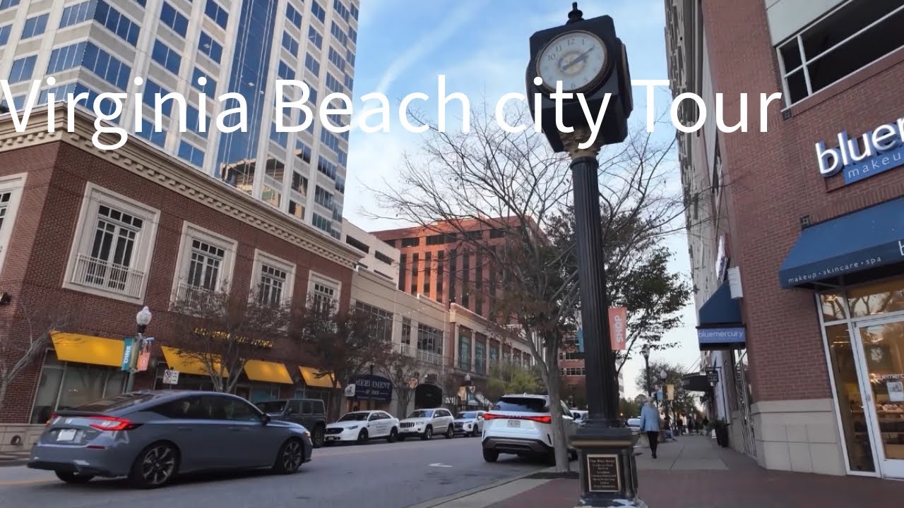 Virginia Beach city Tour 4K - YouTube