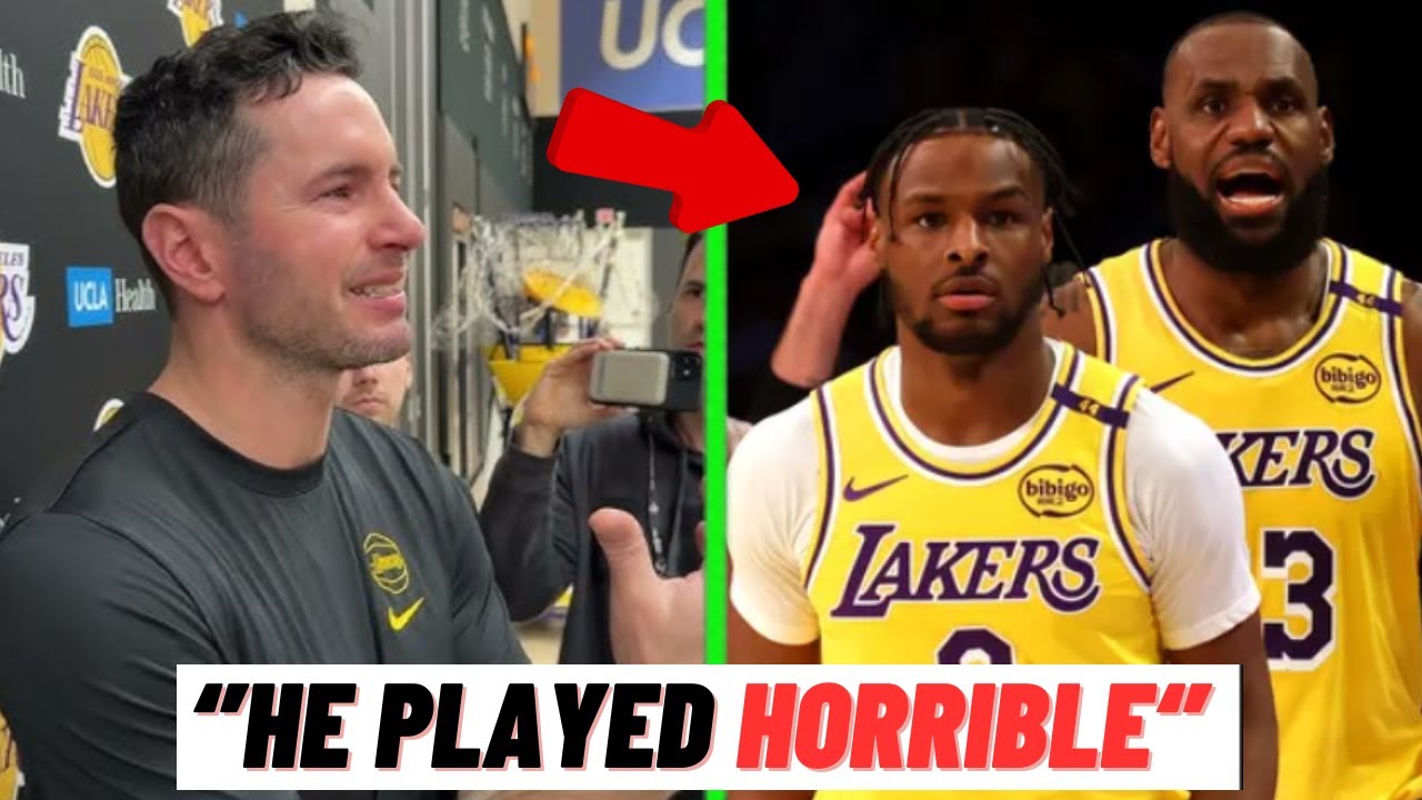 JJ Redick FINALLY CALLS OUT Bronny James ''HE'S NOT PLAYING WELL & IS SCARED OF CAMERAS''😡 😤 ...