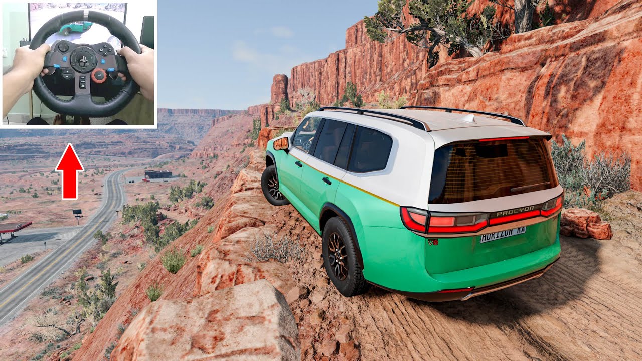 beamng drive - offroading with Procyon Centauri in utah 900* | logitech ...