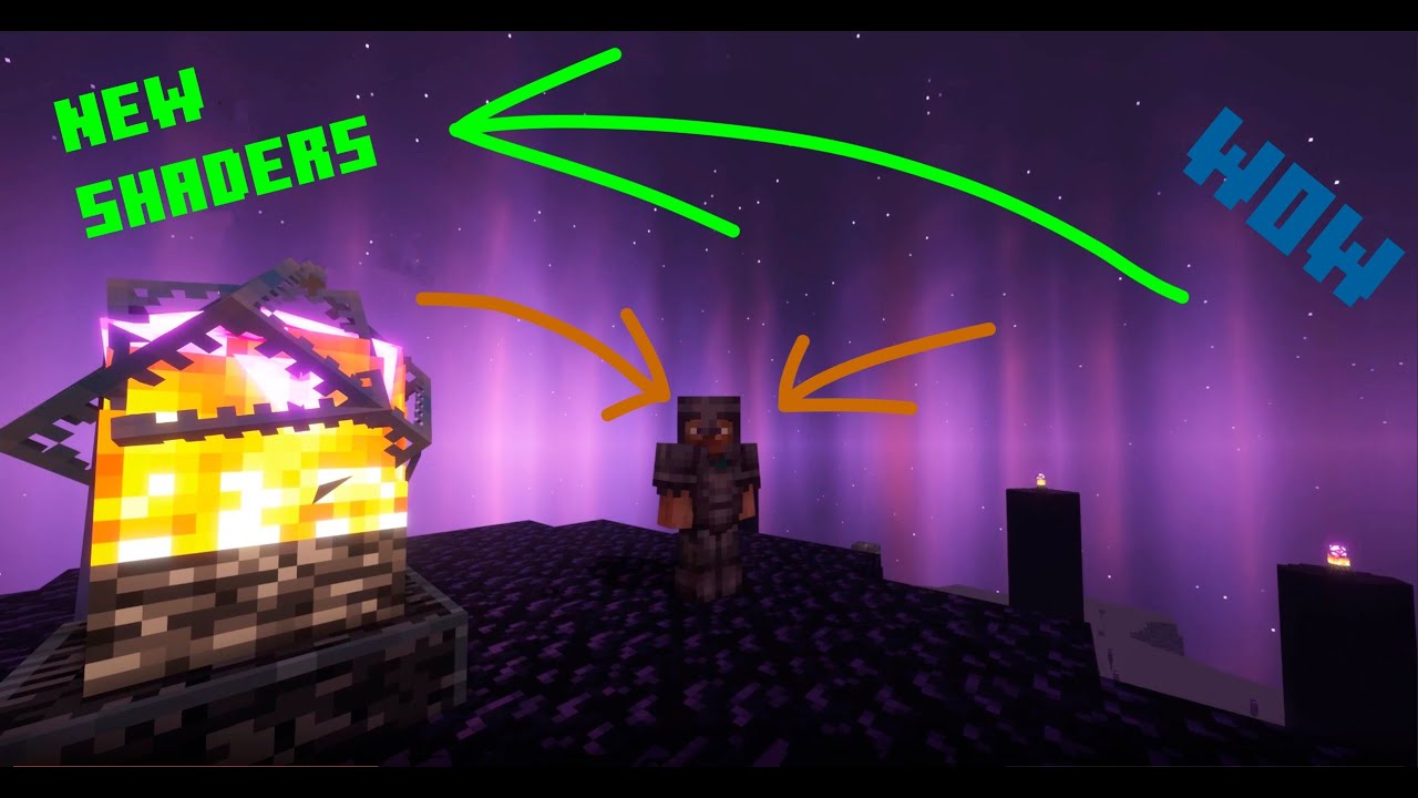 Sildurs Vibrant Shaders in minecraft- Shaders 2021 - YouTube