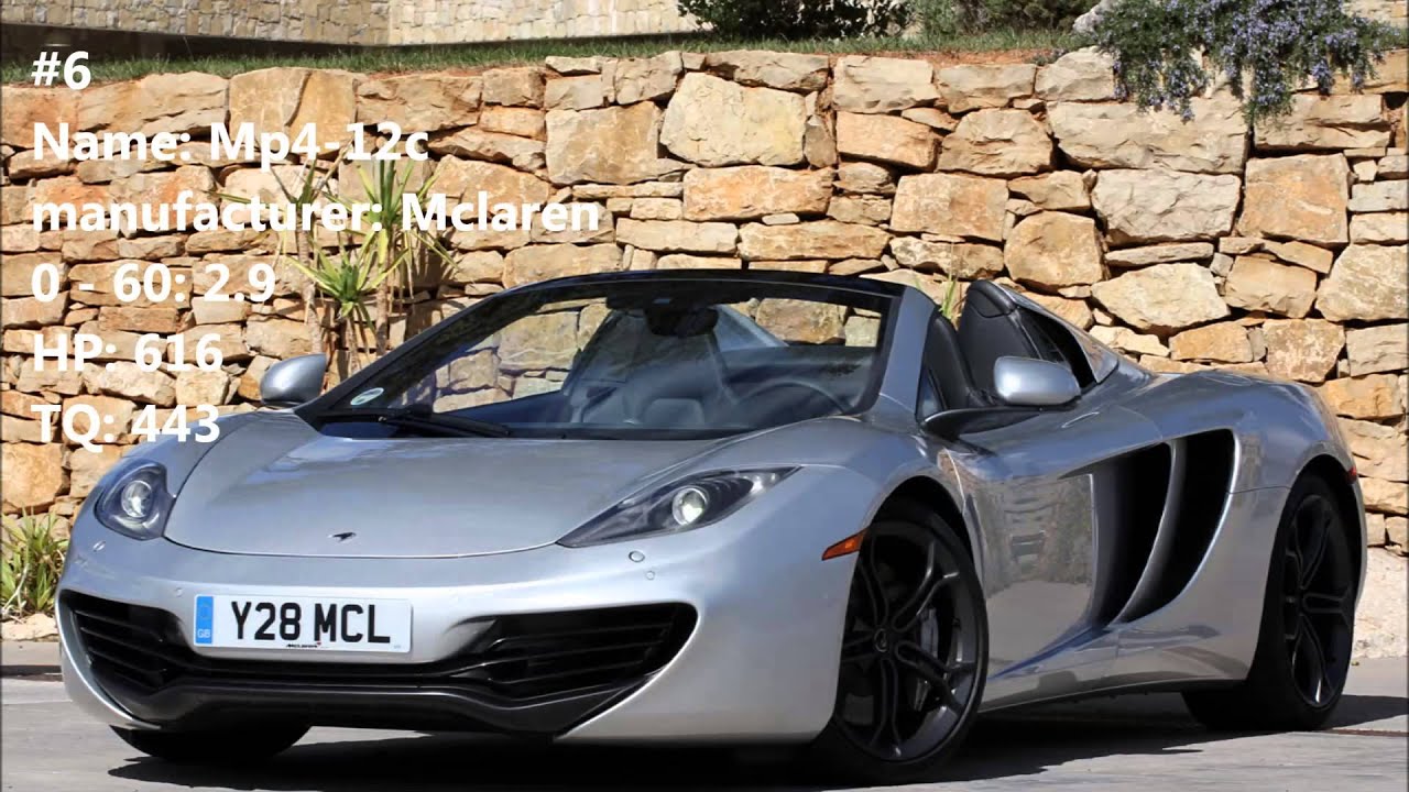 Top 17 modern Supercars - YouTube