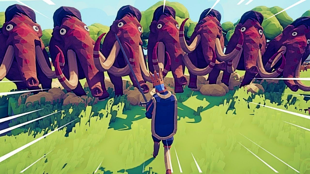 MAMMOTH VS EVERY GOD - Totally Accurate Battle Simulator TABS - YouTube