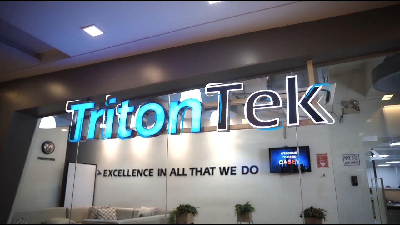 TritonTek Cebu Office - YouTube