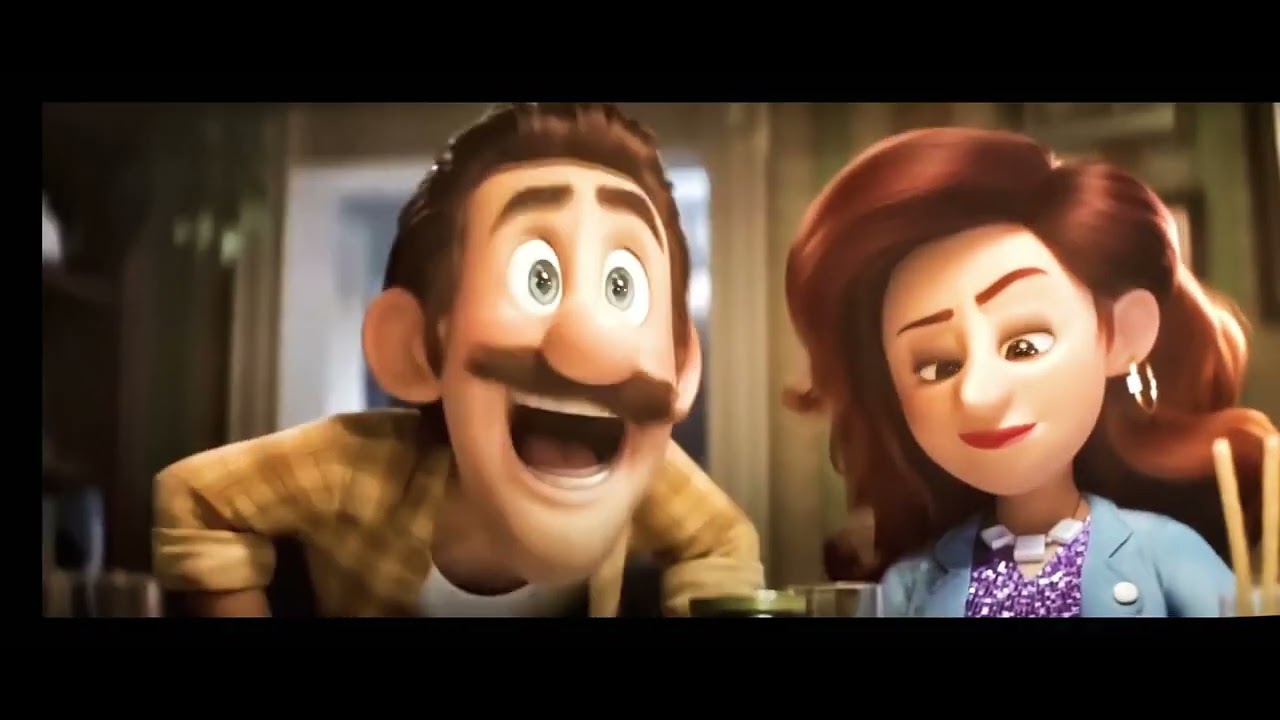 mario movie dinner - YouTube