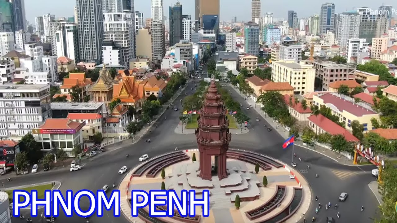 Explore Phnom Penh View Before Independent Day In Phnom Penh. - YouTube