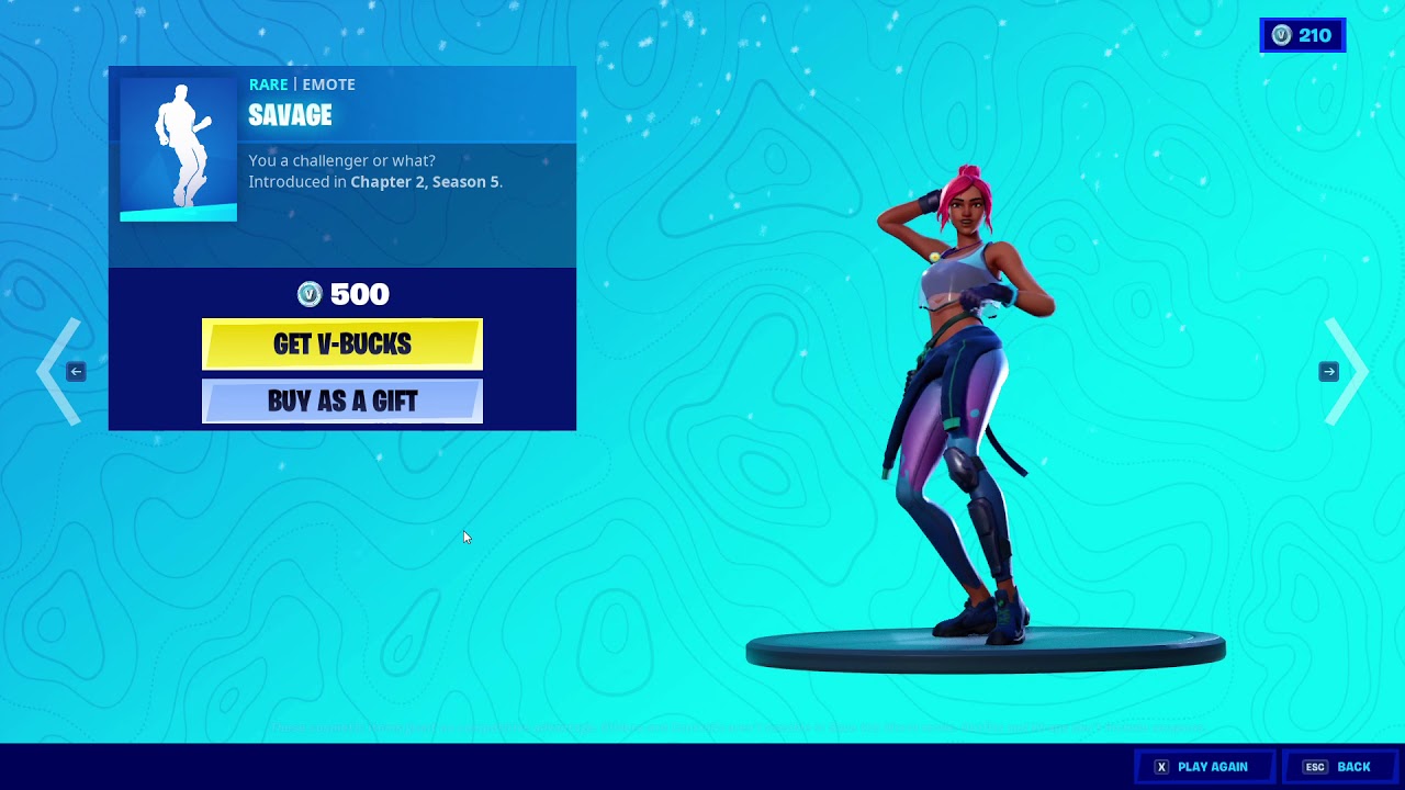 Fortnite: Ocean doing new Savage Emote - YouTube