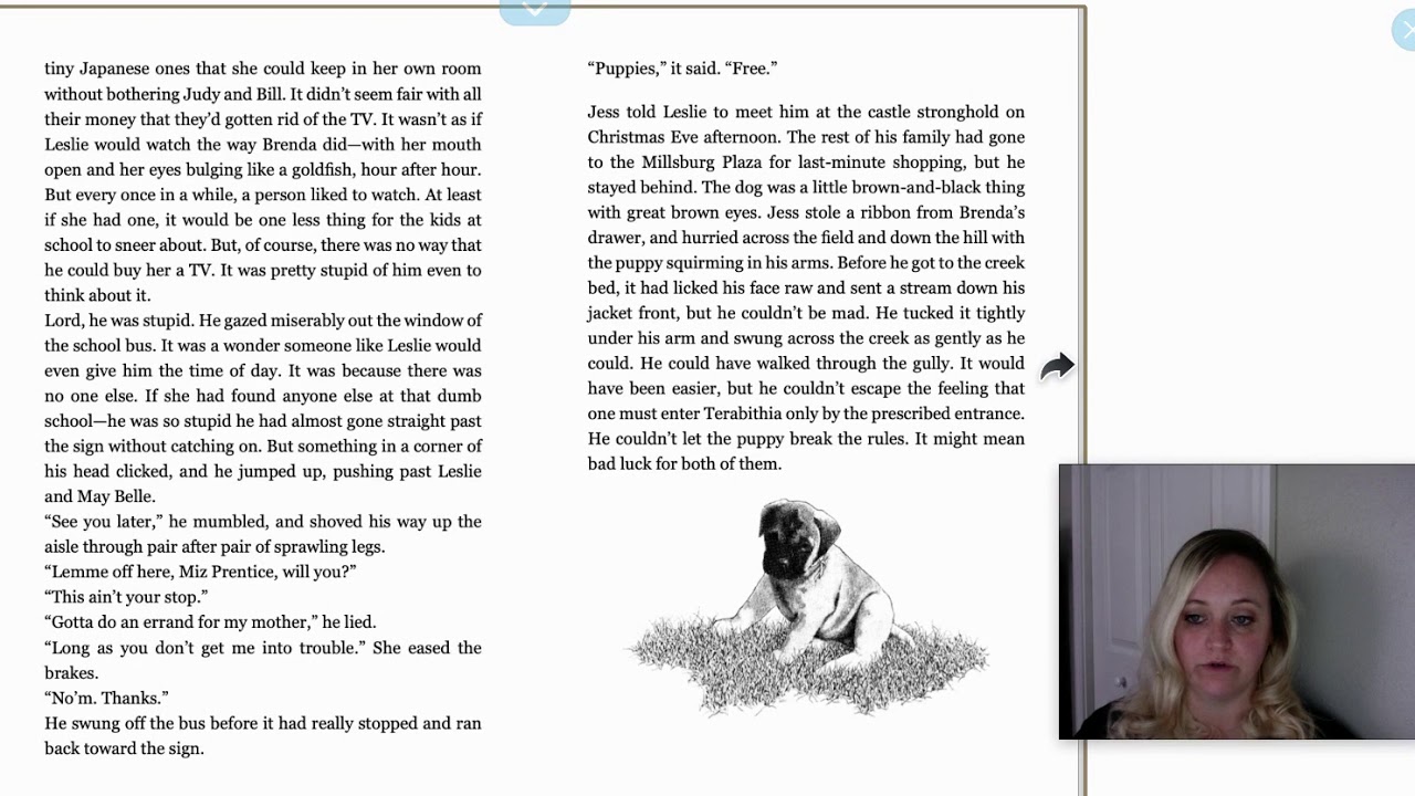 Bridge to Terabithia Chapter 6 - YouTube