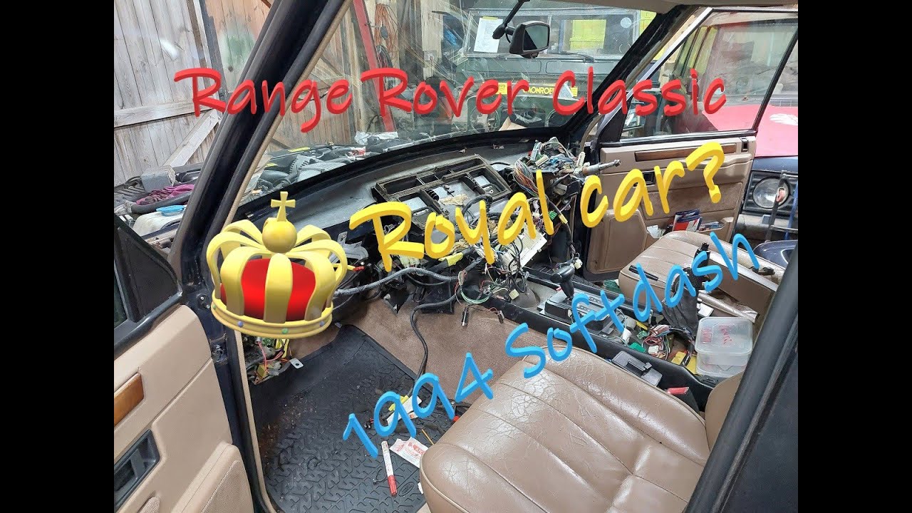 Range Rover Classic softdash "Royal protection car" introduction and ...