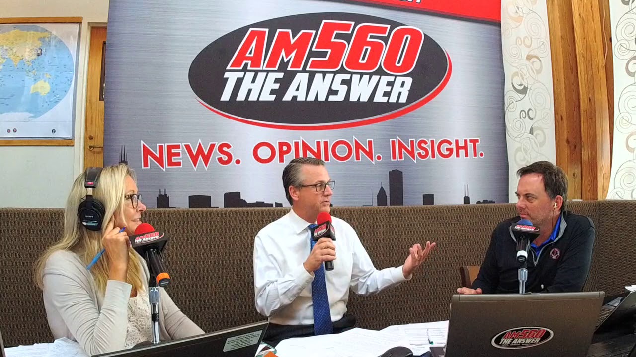 Dan Proft and Amy Jacobson talk with Judson University President Gene ...