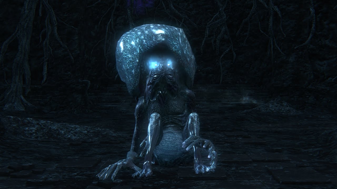 Bloodborne™ | Celestial Emissary (Isz Gravestone) Boss Fight - YouTube