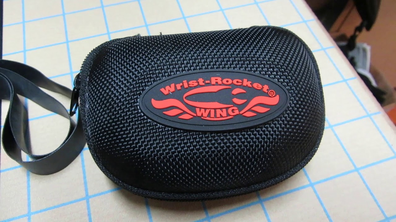 Saunders Wrist Rocket Wing & Falcon X Slingshot - YouTube