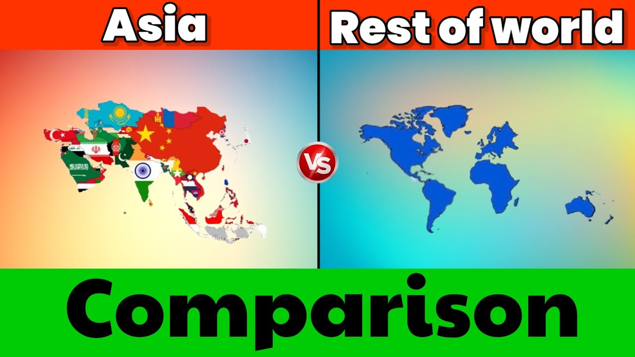 "Battle of the Megacities: | Asia vs the Rest of the World🌍" |Asia vs ...