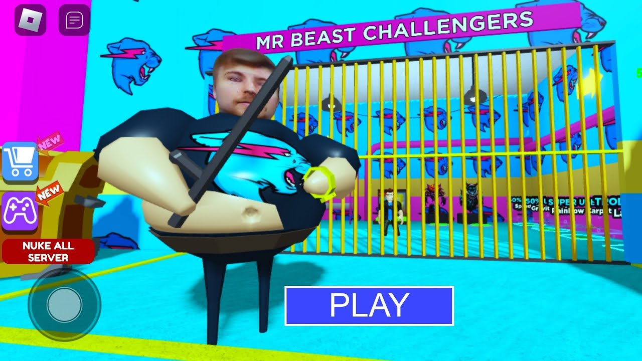 MR BEAST BARRY'S PRISON RUN (OBBY) FULL GAMEPLAY WALKTHROUGH #gaming # ...