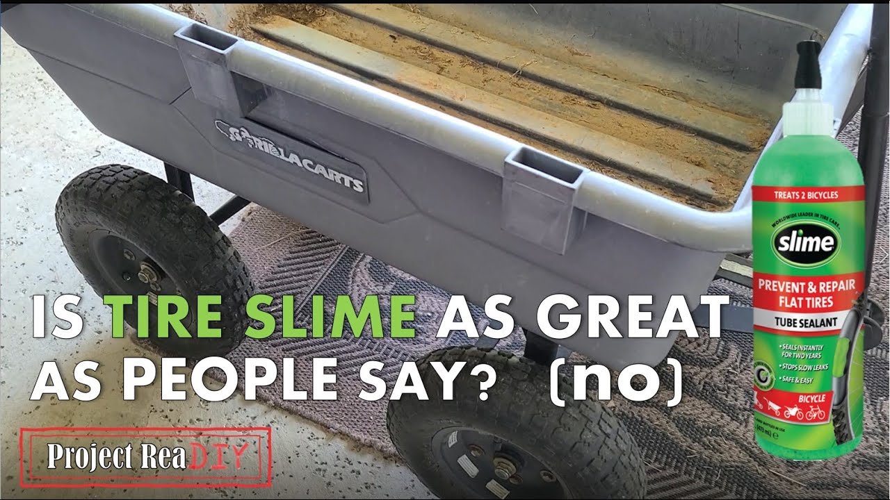 5 month tire slime test - YouTube