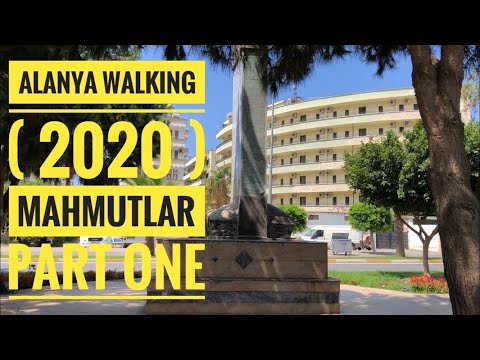 alanya walking 2020 - mahmutlar shops - part one