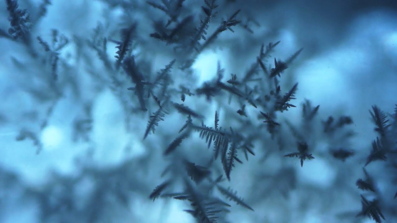 Ice Under Microscope