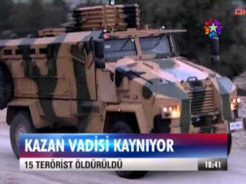 Hakkari´de 15 Pkk li terörist gebertildi yine