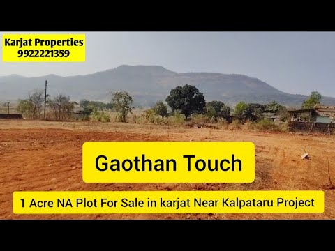 Dambar Road Touch 1 Acre Gaothan Touch Na Plot For sale in karjat Near ...